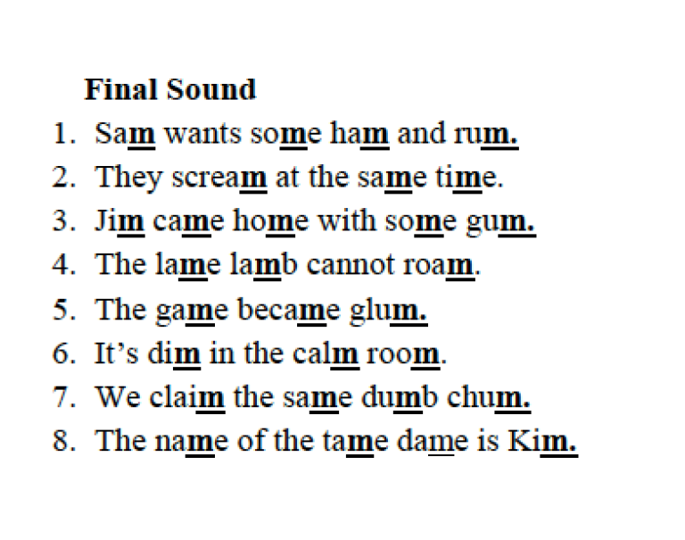 x-PAGE 31 The /m/ sound - Corporate Speech Solution Training