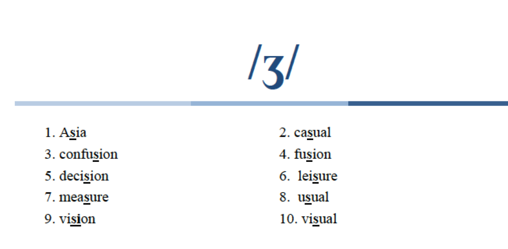 x-PAGE 39 - The /ʒ/ sound - Corporate Speech Solution Training
